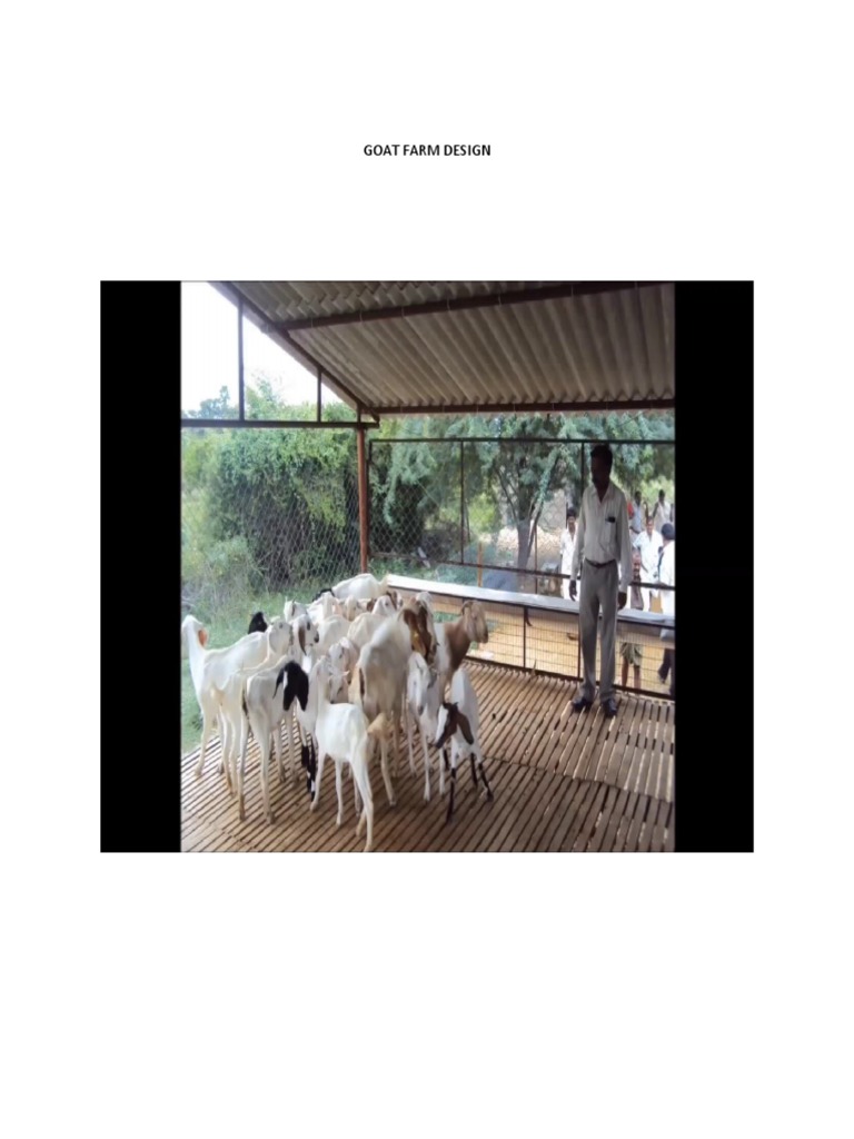 Goat Farm Design Guide | PDF