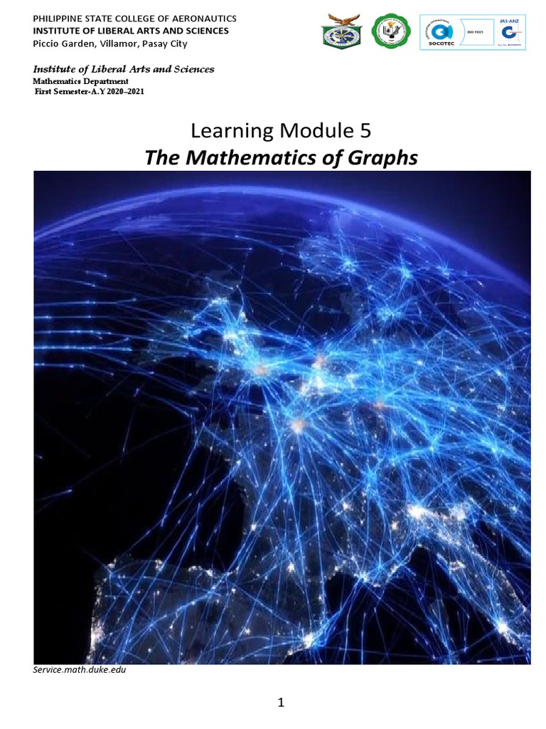 MMW Module 5 Mathematics of Graph | PDF | Vertex (Graph Theory) | Graph Theory