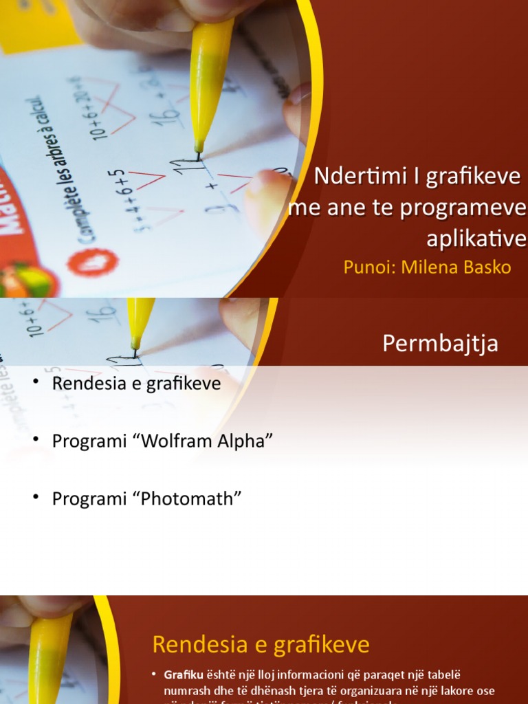 Matematika Dhe Grafiket | PDF
