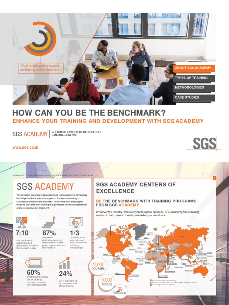 How Can You Be The Benchmark?: Enhance Your Training and Development ...