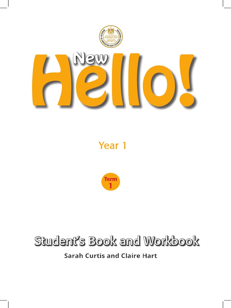 English-New Hello - Student's Book - Sec1-T1 | PDF | Tourism And ...