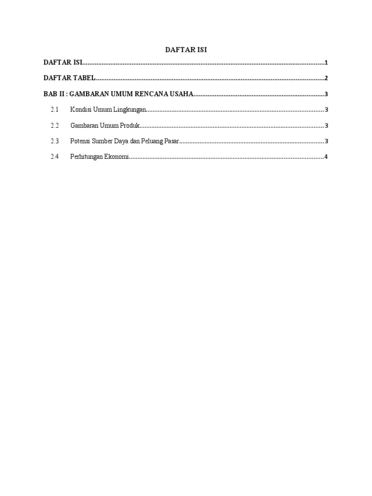 Proposal Bab 2 | PDF | Griya & Taman