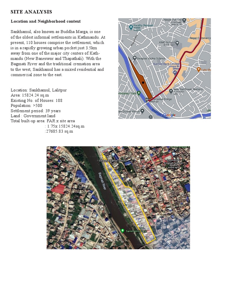 Site Analysis: Location and Neighborhood Context | PDF | Wall ...