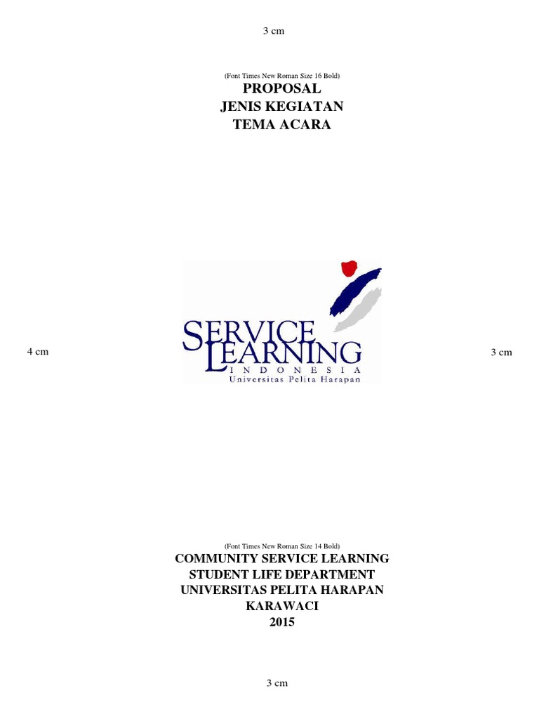 PROPOSAL Service Learning Group 27 | PDF