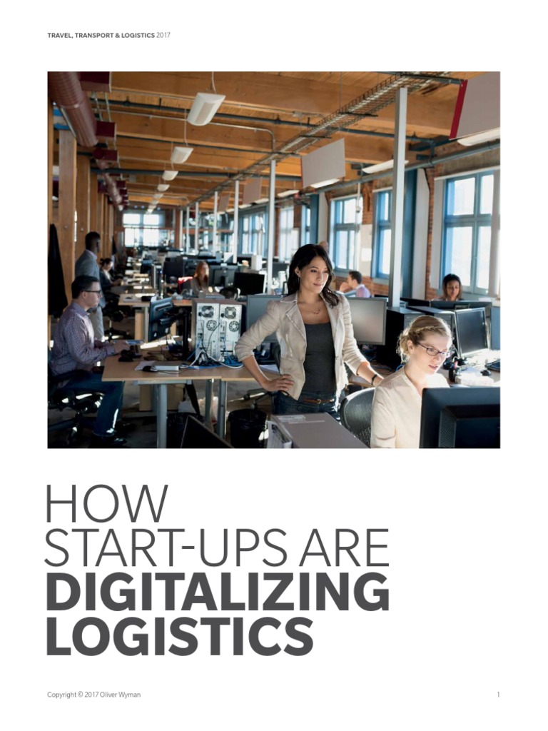 How Start-Ups Are Digitalizing Logistics | PDF | Startup Company ...