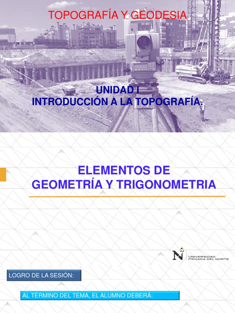 Clase 01A - Elementos de Geometria y Trigonometria | PDF | Sistema de ...