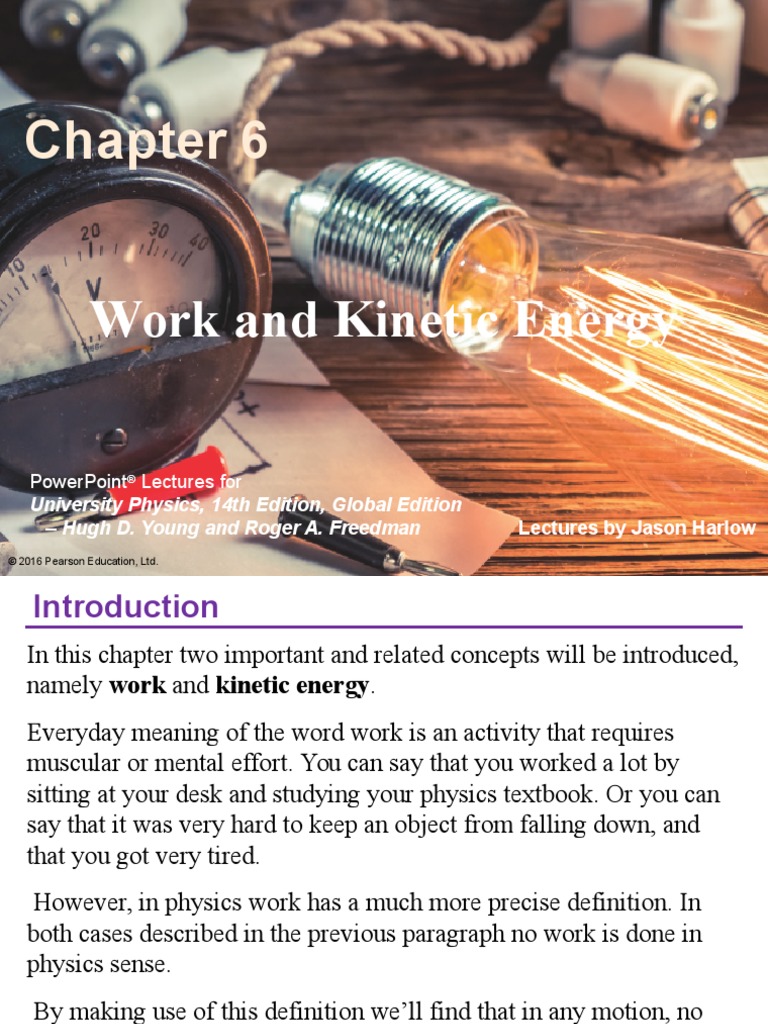 University Physics Chapter 6 | PDF | Power (Physics) | Force