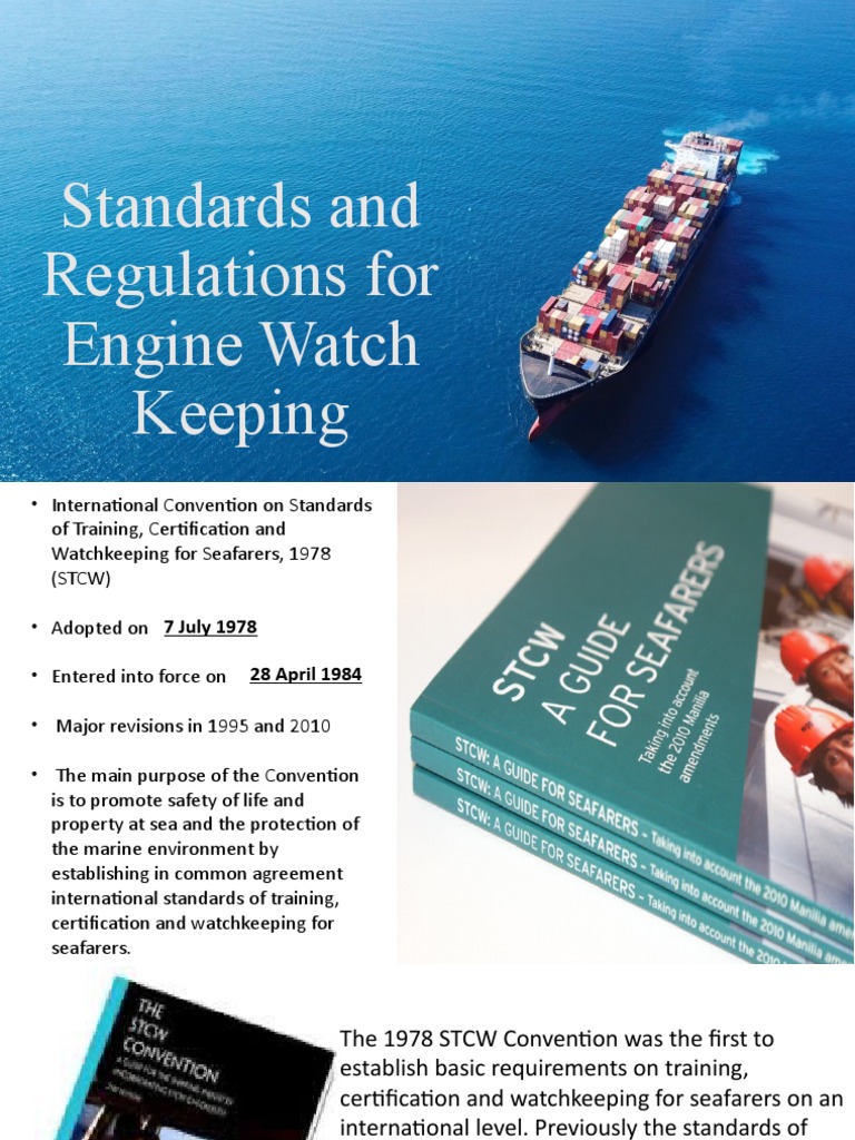 STCW Standards for Engine Watchkeeping | PDF | Science | Business