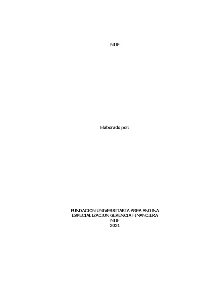 Actividad Eje 3 Niif | PDF | normas internacionales de INFORMACION ... Actividad Eje 3 Niif | PDF | normas internacionales de INFORMACION ...