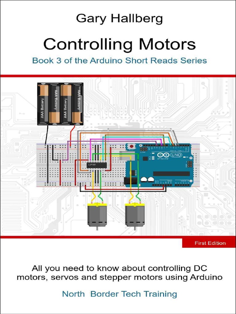 Controlling Motors Arduino | PDF | Capacitor | Bipolar Junction Transistor
