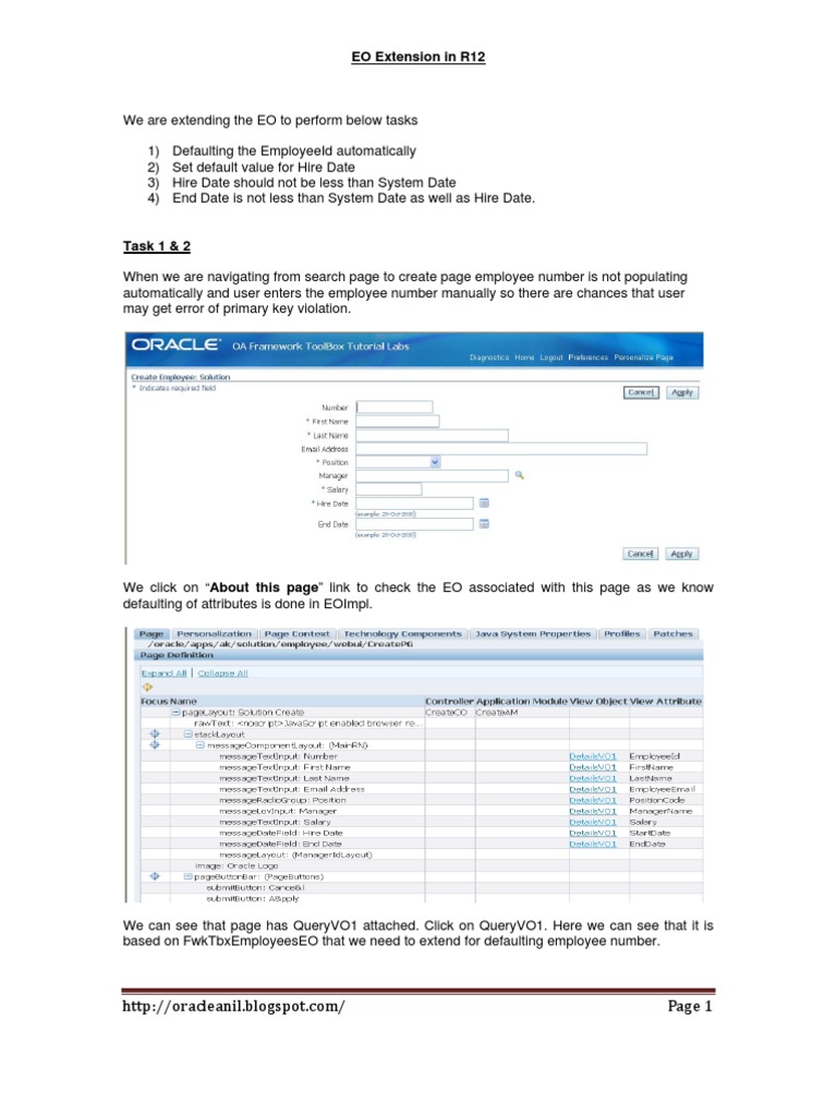 EO Extension in R12 | PDF | Method (Computer Programming) | Software