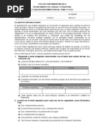 3 Eso. Examen Literatura Completo. 1 Eval | PDF | Literatura española | Literatura en español