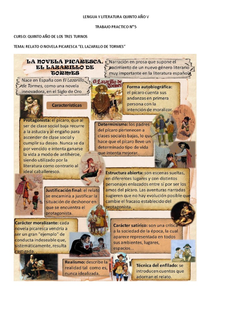 Análisis de "El Lazarillo de Tormes" | PDF | Bebidas