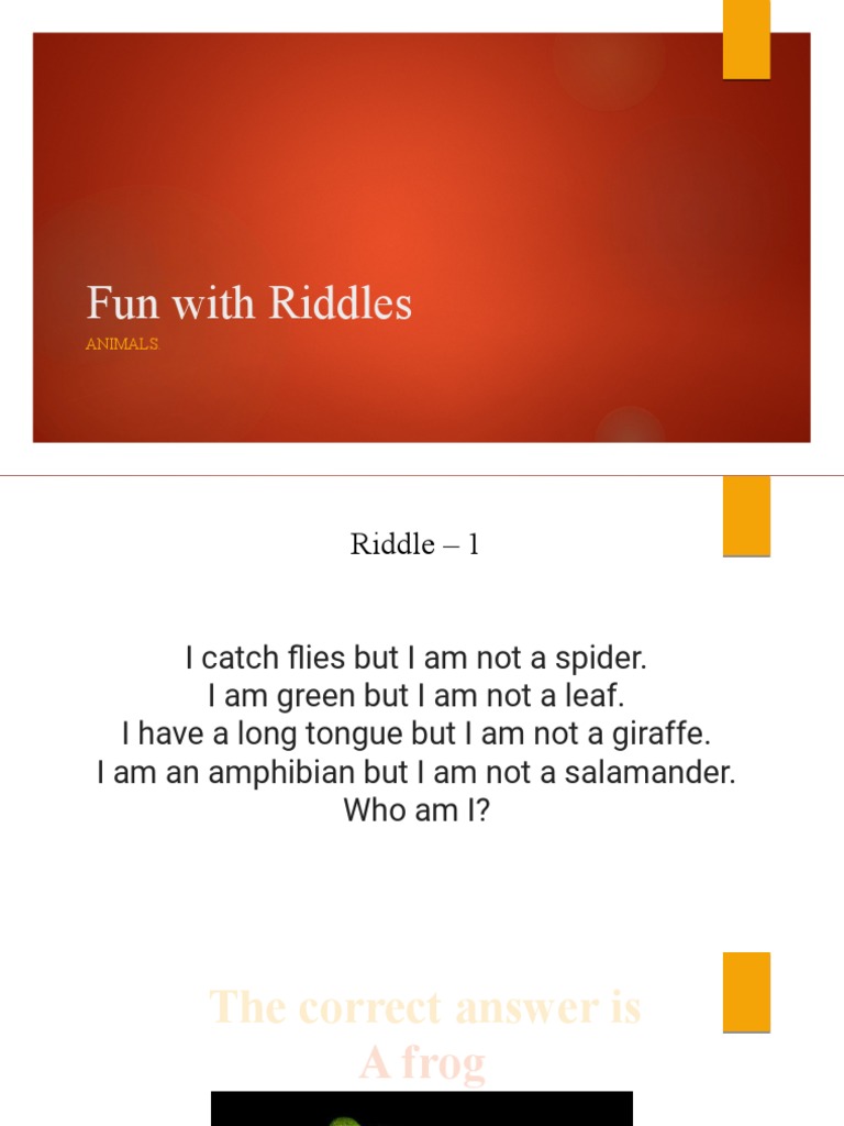 Grade 2 EVS - Thursday Riddles | PDF | Nature