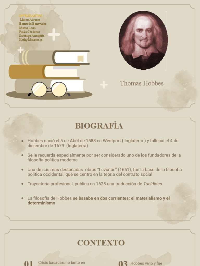 Hobbes | PDF | Thomas Hobbes | Contrato social