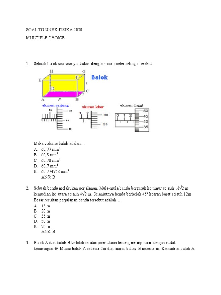 Fisika To Sudin JP 1 | PDF