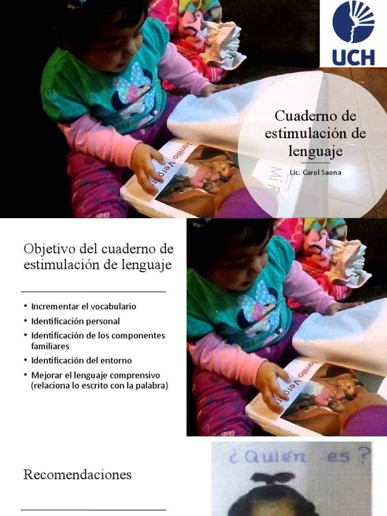 Cuaderno de Estimulación de Lenguaje | PDF