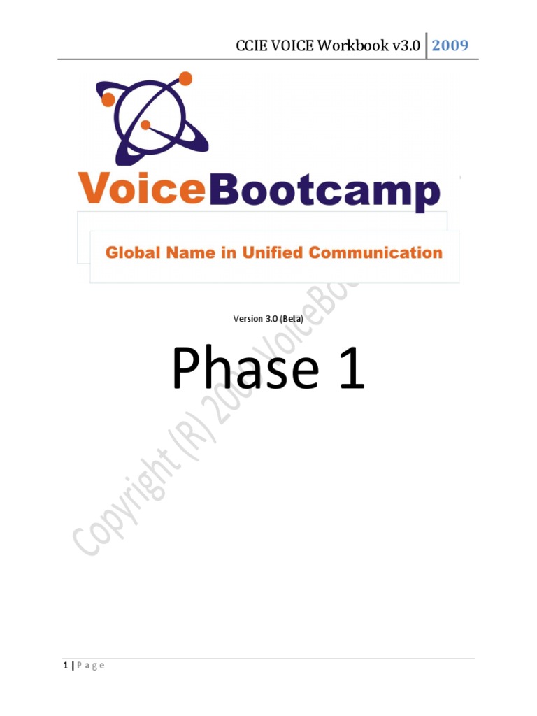 CCIE VOICE Workbook Version 3 (Full) | PDF | Session Initiation ...