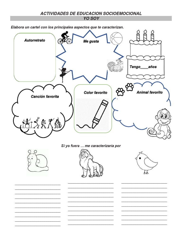 Actividades Socioemocionales para Primaria | PDF | Empatía | Las emociones