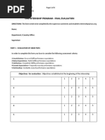 Housekeeping Evaluation Form-Drilling | PDF