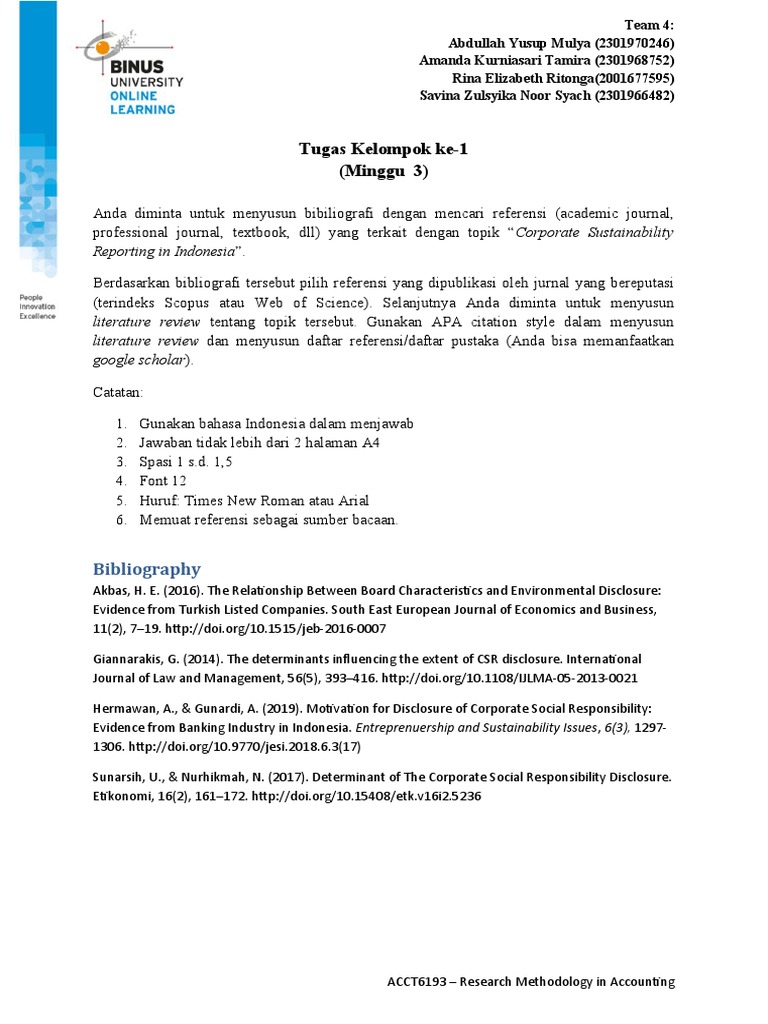 TK1 W3 S4 R1 TEAM4 Hasil | PDF