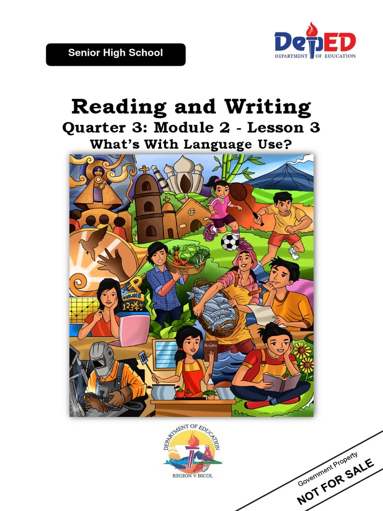 5 Q3 Shs Reading and Writing Language Use | PDF | Perception | Idea