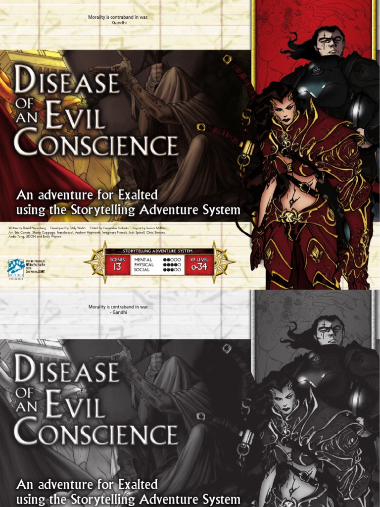 Adventure - Disease of An Evil Conscience | PDF
