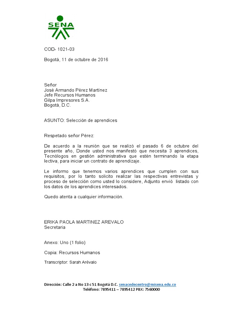 Carta Estilo Bloque Extremo | PDF