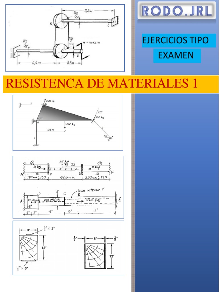 Resistencia de Materiales | PDF | Rigidez | Esfuerzo cortante