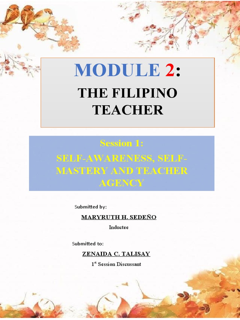 TIP Module 2 Outputs | PDF | Teachers | Learning TIP Module 2 Outputs | PDF | Teachers | Learning