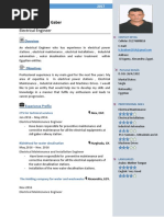 Mohamed Rabee Electrical Engineer CV | PDF | Egypt | Engineer