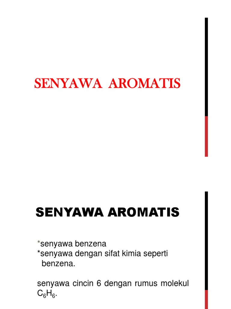 Senyawa Aromatis | PDF
