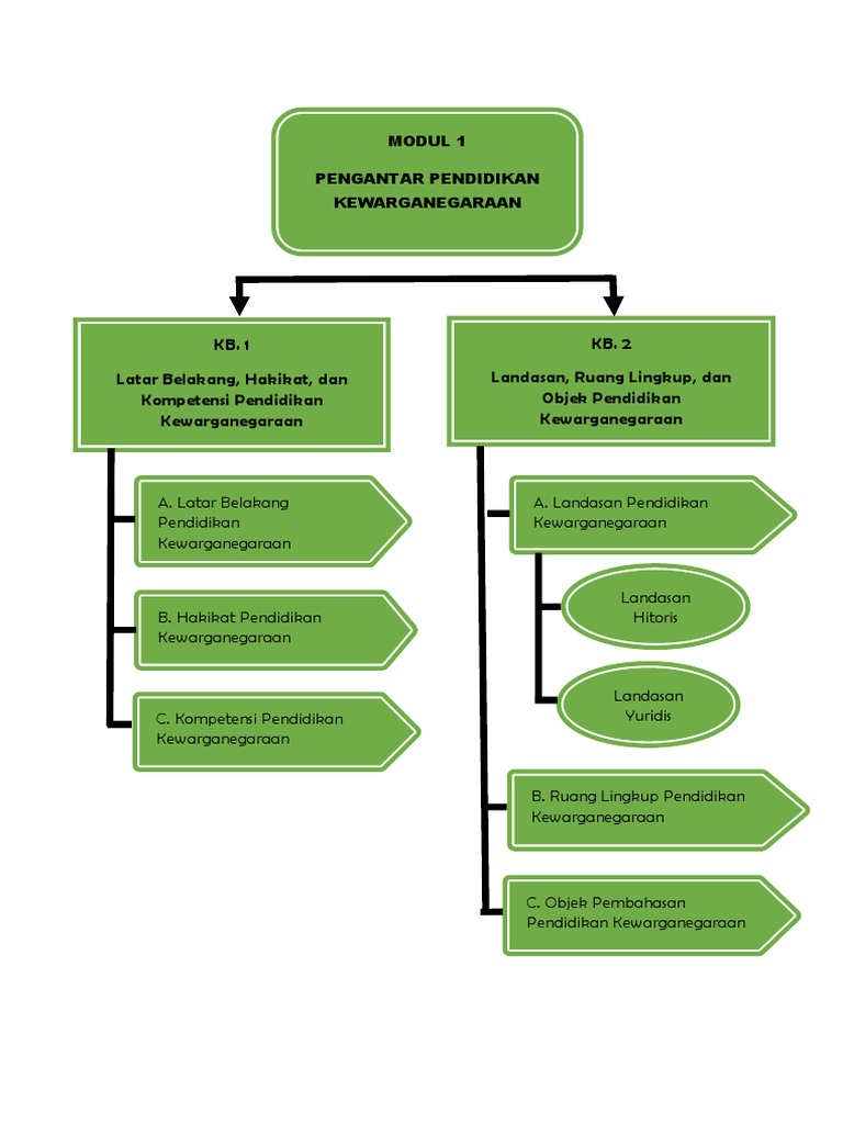 Fitri Azalia 043467054 Peta Konsep PKN | PDF