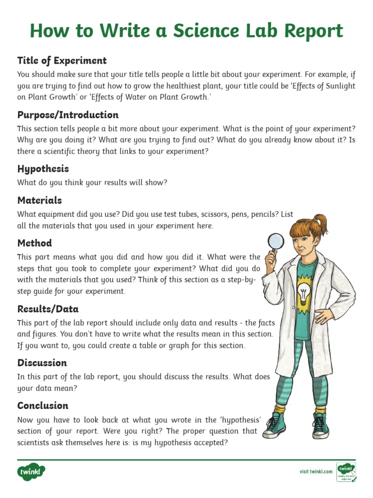 Science Lab Report | PDF | Career & Growth