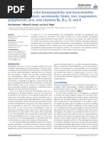 INFOGEST 2.0 Digestion Protocol Overview | PDF | Digestion | Enzyme Assay