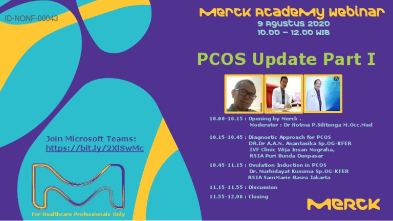 Webinar Invitation - PCOS Part 1 | PDF | Science & Mathematics