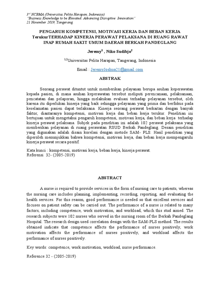 Jurnal - Jeremy Yoshua Santosa - MHM - UPH | PDF