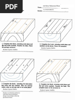 Struktur dan Analisis Antiklin Geologi | PDF | Sains & Matematika