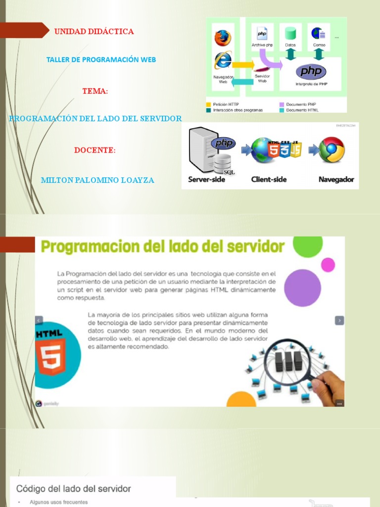 Programacion Del Lado Del Servidor | PDF