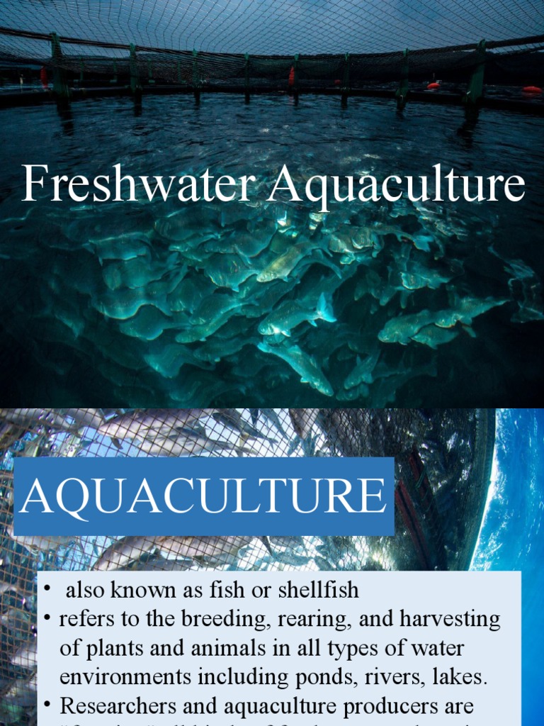 Freshwater Aquaculture | PDF | Home & Garden