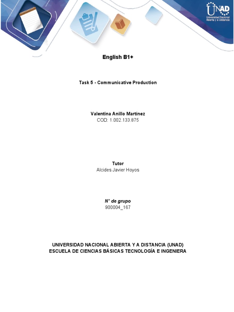 Unit-3-Task 5 - Communicative Productio-Evalution Rubric - Task ... Unit-3-Task 5 - Communicative Productio-Evalution Rubric - Task ...