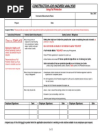 Fall Protection Plan Template | PDF | Safety