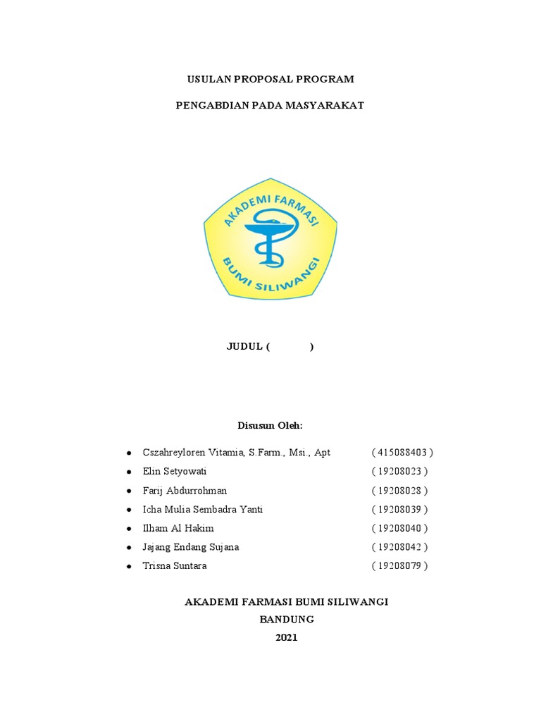 Usulan Proposal Promkes | PDF | Pengembangan Diri | Sains & Matematika
