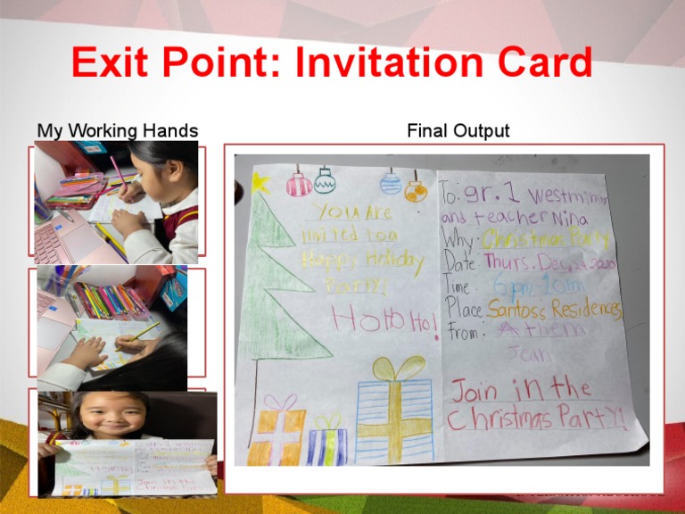 English Invitation Card | PDF