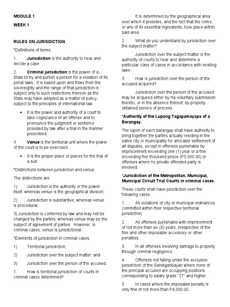 Module - Court Testimony | PDF | Jurisdiction | Prosecutor