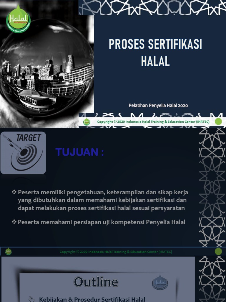 Modul 9. Proses Sertifikasi Halal - 2020 | PDF