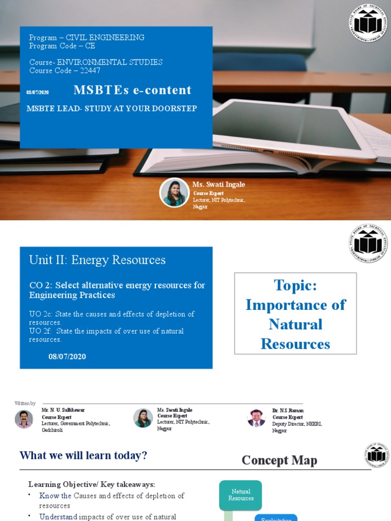 Msbtes E-Content: Program - Civil Engineering Program Code - Ce Course ...