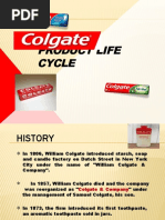 The Product Lifecycle of Colgate | PDF | Health Sciences | Mouth