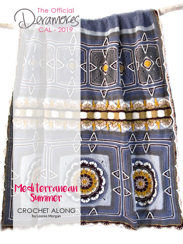 Mediterranean Summer Crochet CAL 2019 | PDF | Crochet | Textile Arts