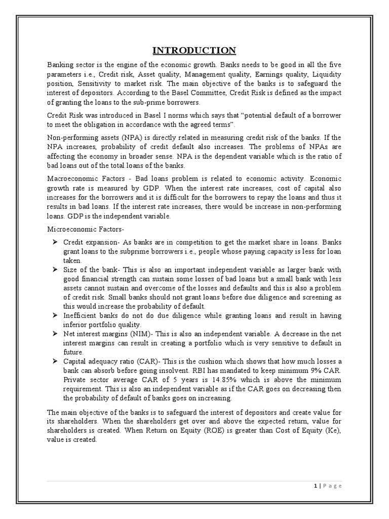 Risk Management In Commercial Bank Pdf Credit Risk Banks